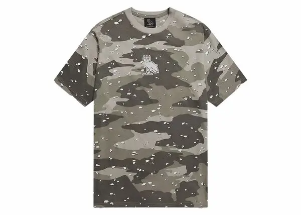 OVO Desert Camo Reflective Owl T-shirt