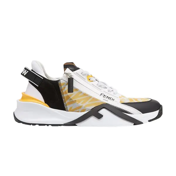 Fendi Flow Ff Motif Slip-on - Yellow