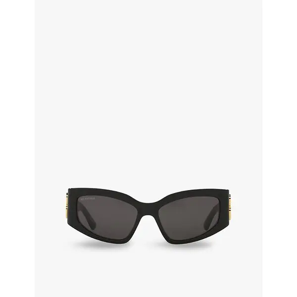 Balenciaga Bb0321s Cat Eye-frame Sunglasses - Black