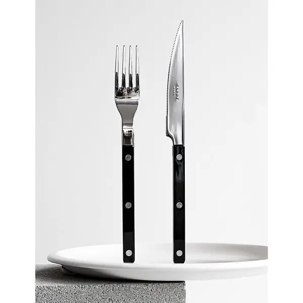 SABRE Bistrot 24-pieces Stainless-steel Cutlery Set - Black