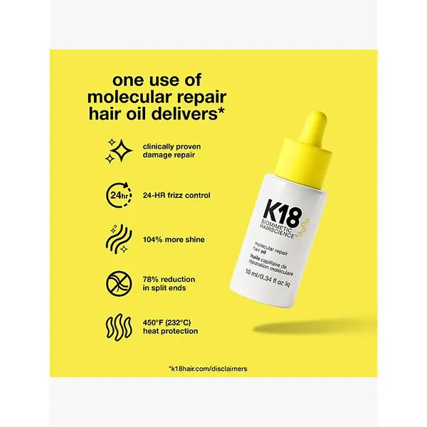 K18 Molecular Repair Hair Oil 10ml