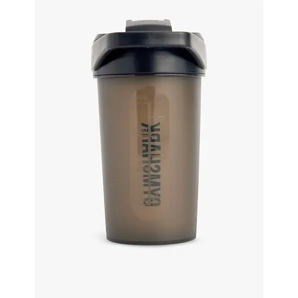 GYMSHARK Brand-print Plastic Shaker Bottle