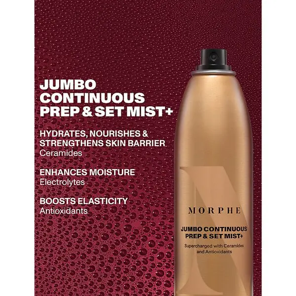 MORPHE Jumbo Continuous Prep & Set Mist+ Spray 184g