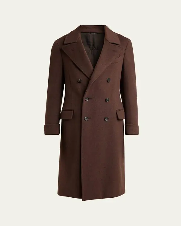 Loro Piana Double-breasted Cashmere Coat