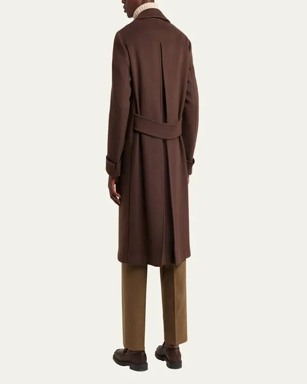 Loro Piana Double-breasted Cashmere Coat