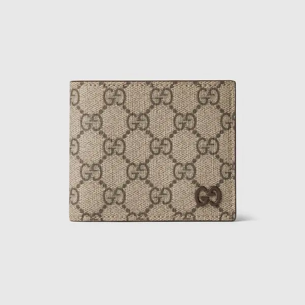 Gucci Interior Gg Bi-fold Wallet - Beige