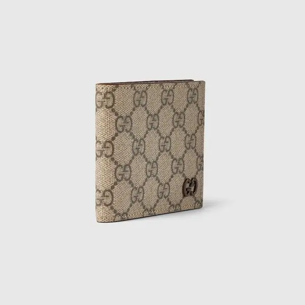 Gucci Interior Gg Bi-fold Wallet - Beige
