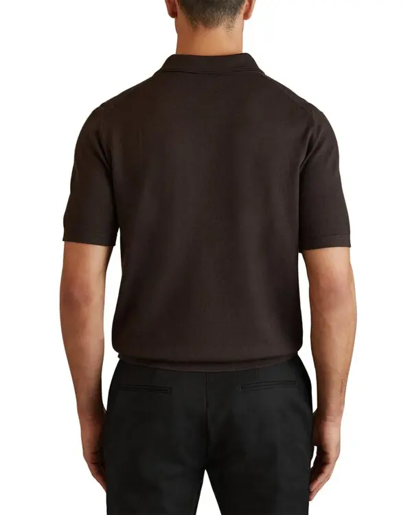 REISS Manor Slim Fit Polo Sweater