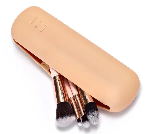 SORBUS Silicone Travel Makeup Brush Holder - One-color