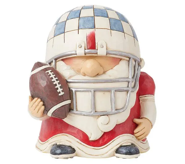 JIM SHORE Football Player Figurine - One-color