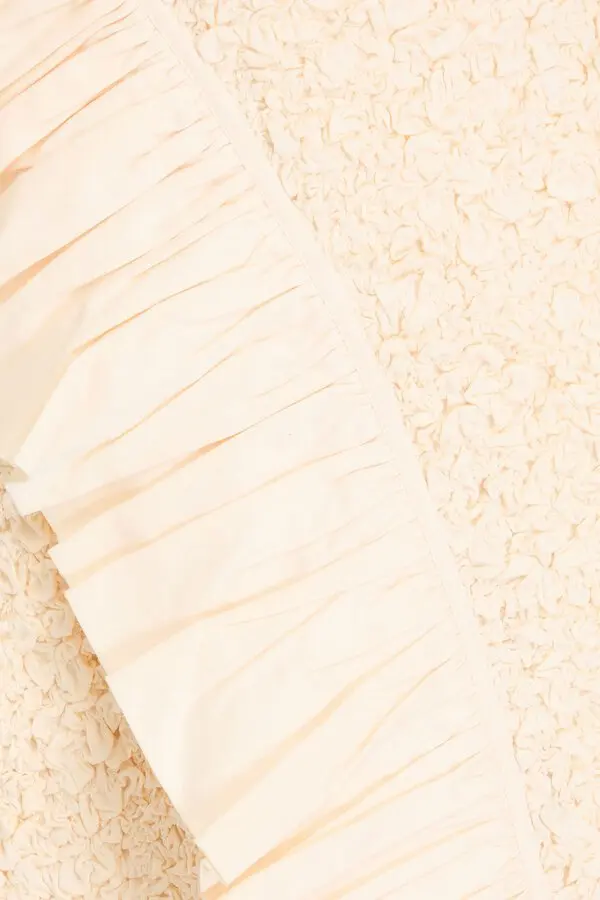 Mara Hoffman Kana Strapless Ruffled Midi Dress