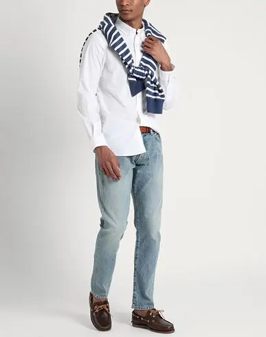 Polo Ralph Lauren Slim Fit Stretch Poplin Shirt - White