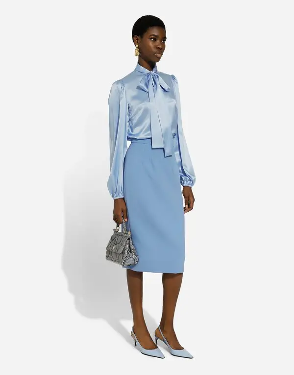 Dolce & Gabbana Sicily Handbag - Light Blue