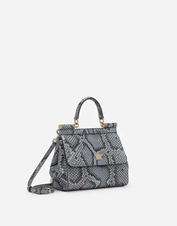 Dolce & Gabbana Sicily Handbag - Light Blue