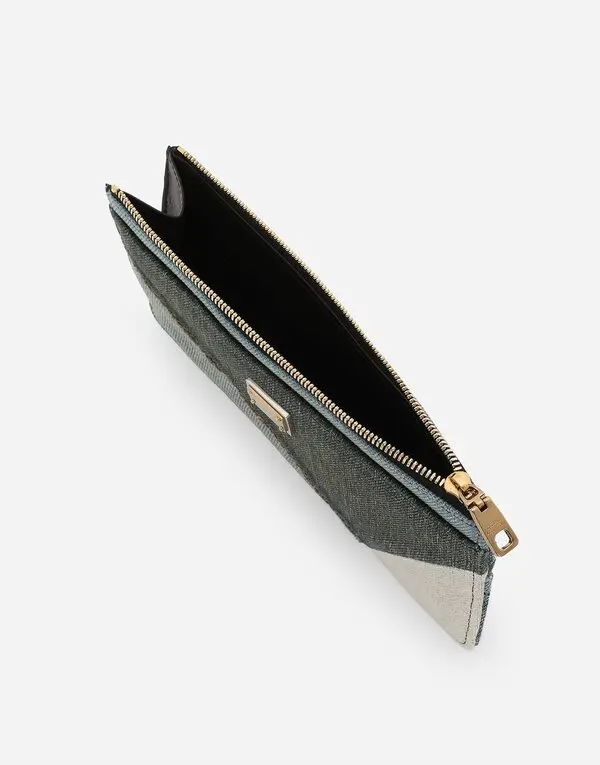 Dolce & Gabbana Large Denim Card Holder