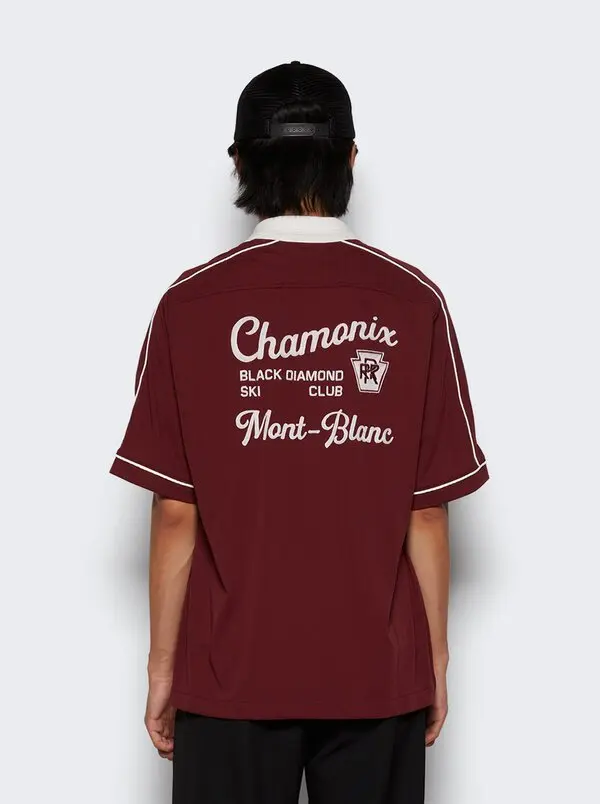 Rhude Mont-blanc Bowling Shirt