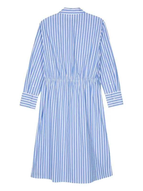 Tommy Hilfiger Striped Midi Shirt Dress