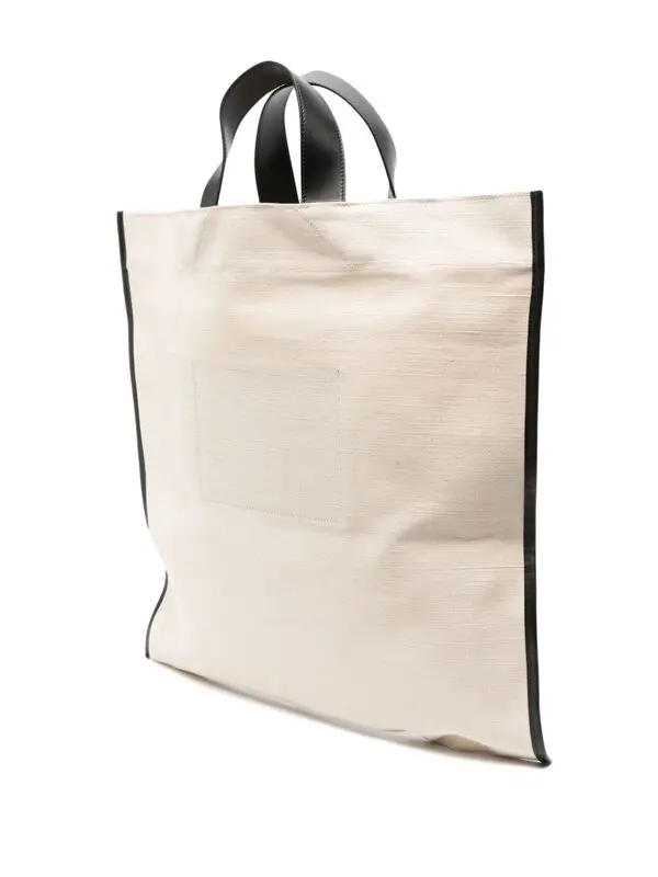 JIL SANDER Logo-print Tote Bag