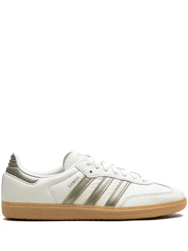 Adidas Samba Og Cyber Metallic Sneakers - White