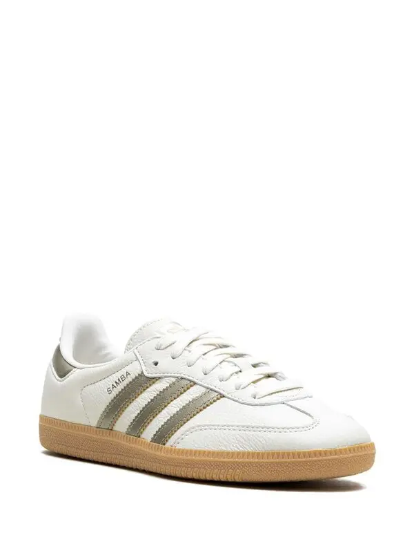 Adidas Samba Og Cyber Metallic Sneakers - White