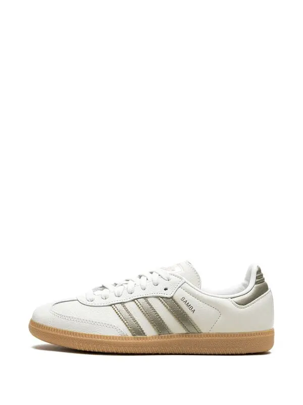 Adidas Samba Og Cyber Metallic Sneakers - White