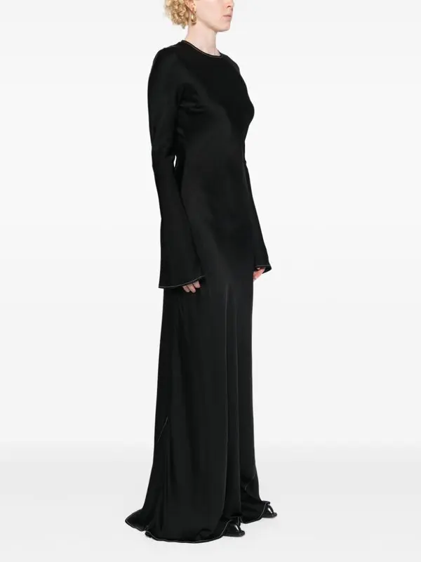 ROTATE BY BIRGER CHRISTENSEN Satin Maxi Dress
