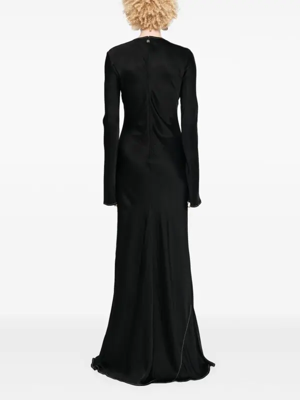 ROTATE BY BIRGER CHRISTENSEN Satin Maxi Dress