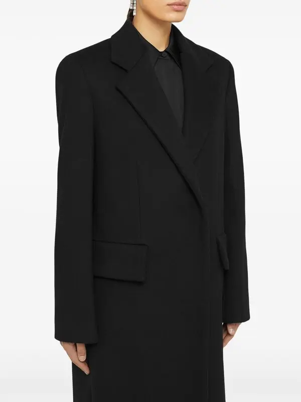 JIL SANDER Wool Double-breasted Coat