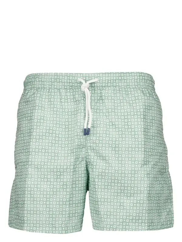Fedeli Madeira Swim Shorts - Green
