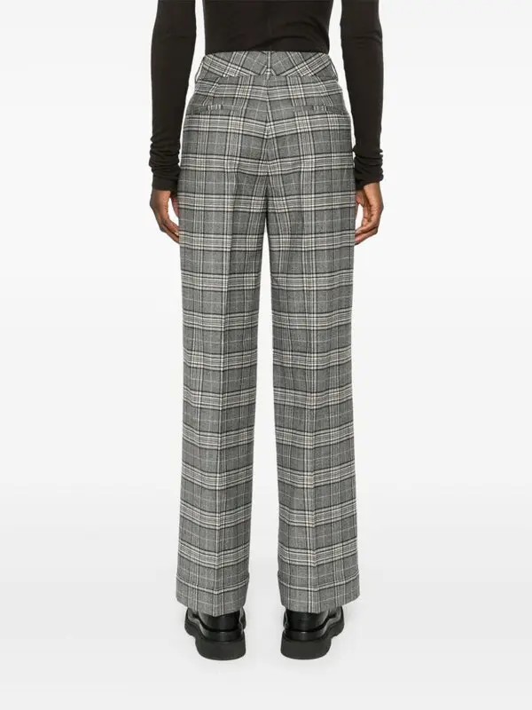 Peserico Tartan-check Trousers