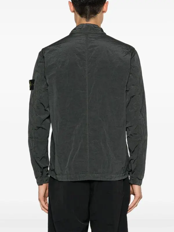 Stone Island Compass-patch Shirt Jacket
