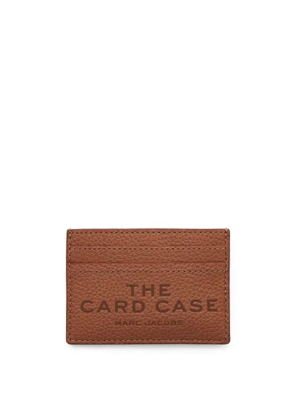 Marc Jacobs The Leather Card Holder - Brown