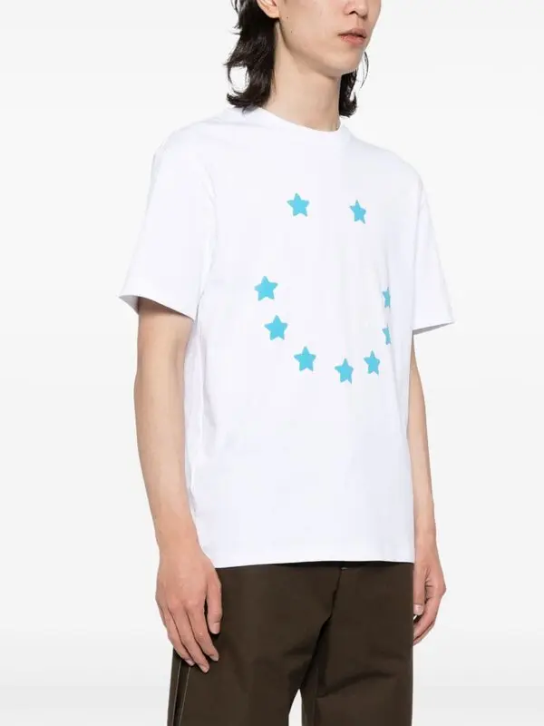 GROUND ZERO Star-print T-shirt - White