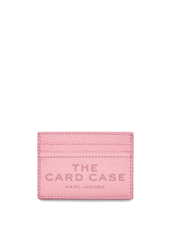 Marc Jacobs The Leather Card Holder - Pink