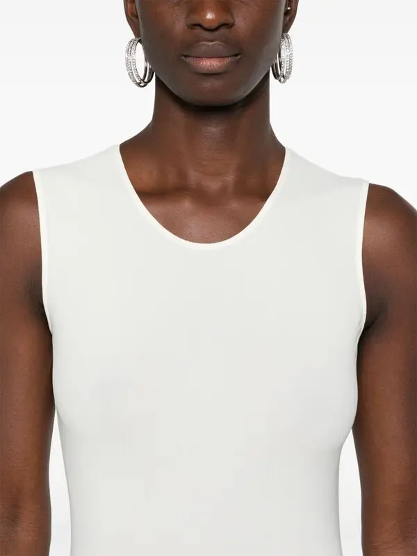 MAISON MARGIELA Jersey Bodysuit - Neutrals