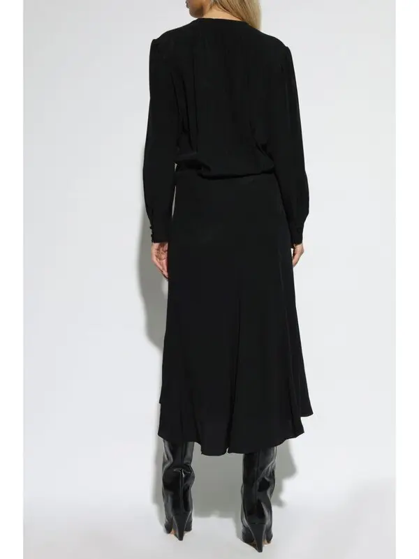 Isabel Marant Étoile Hanane Midi Dress - Black