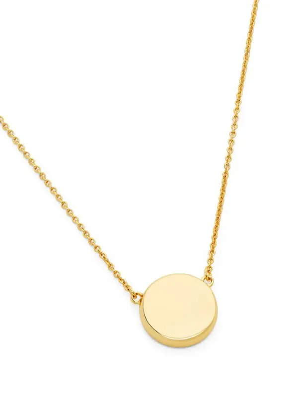 Marc Jacobs Logo-plaque Pendant Necklace - Gold
