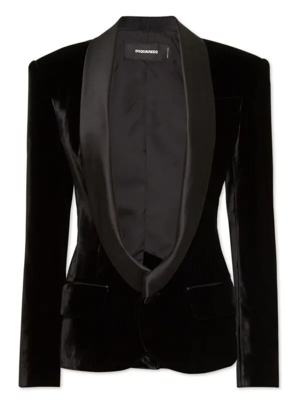 Dsquared2 Shawl-lapels Single-breasted Blazer