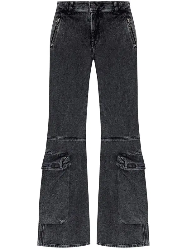 DIESEL® D-poky-s Flared Jeans