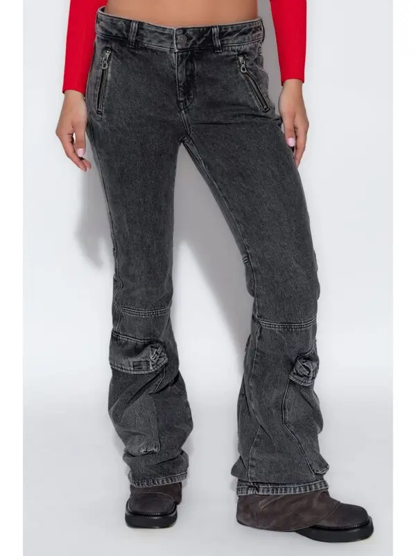 DIESEL® D-poky-s Flared Jeans