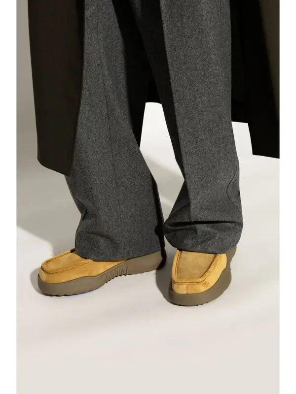 Burberry Suede Sneakers - Brown