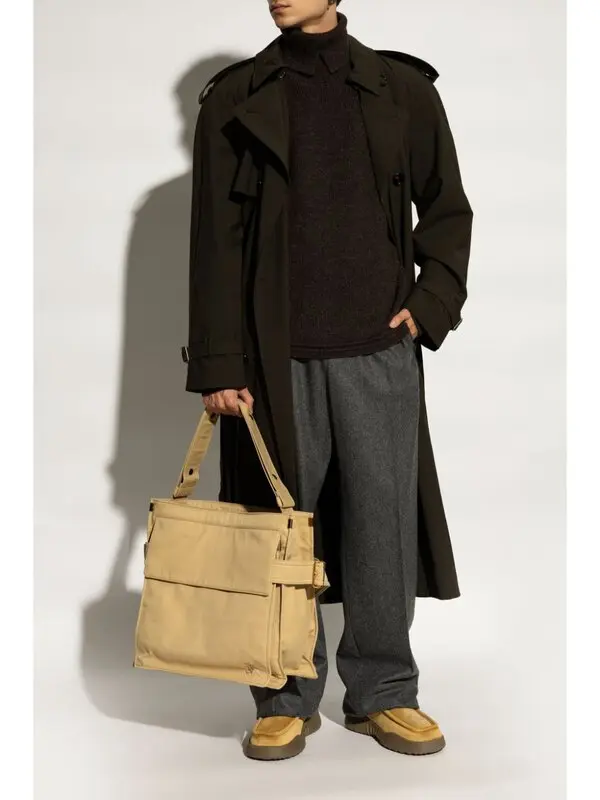 Burberry Suede Sneakers - Brown