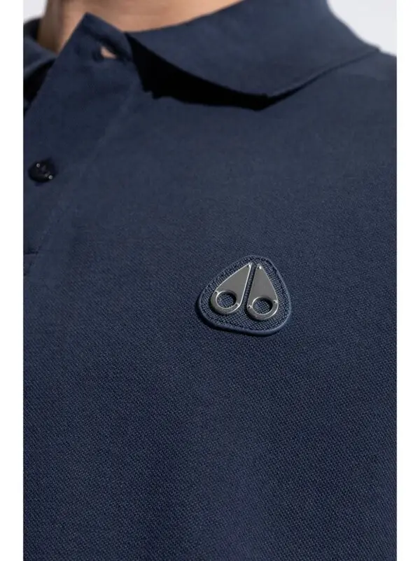 Moose Knuckles Everett Polo Shirt - Blue