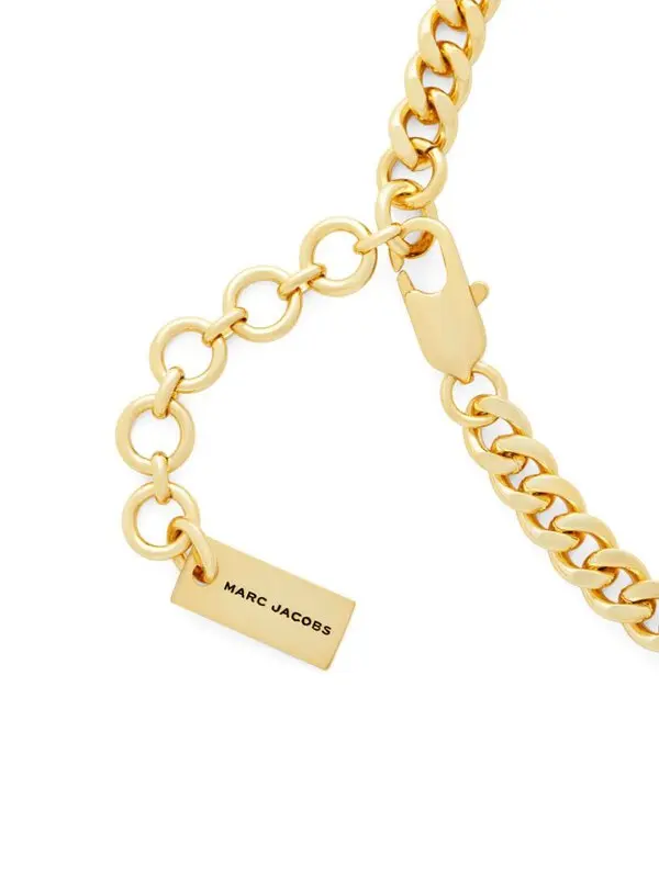 Marc Jacobs Mini Icon Charm Necklace - Gold