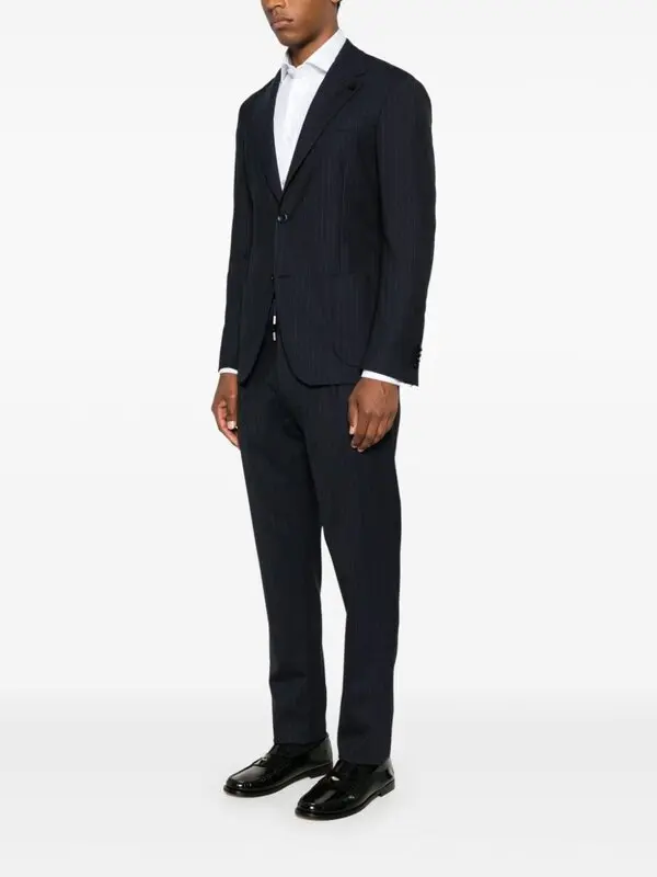 LARDINI Pinstriped Suit