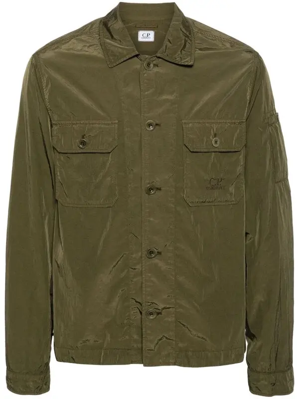 C.P. COMPANY Chrome-r Shirt Jacket - Green