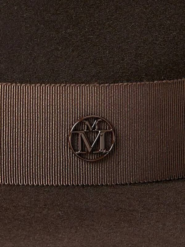 MAISON MICHEL Andre Fedora - Brown