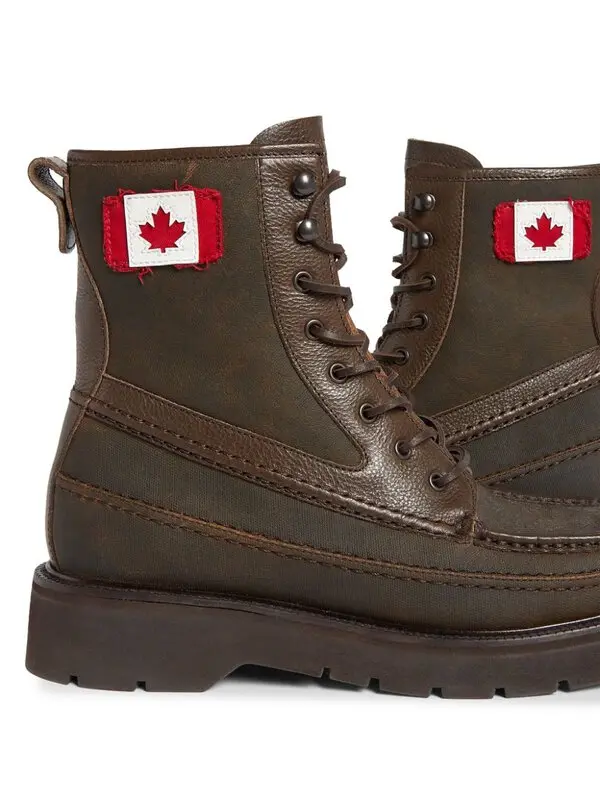 Dsquared2 Canadian Flag Ankle Boots