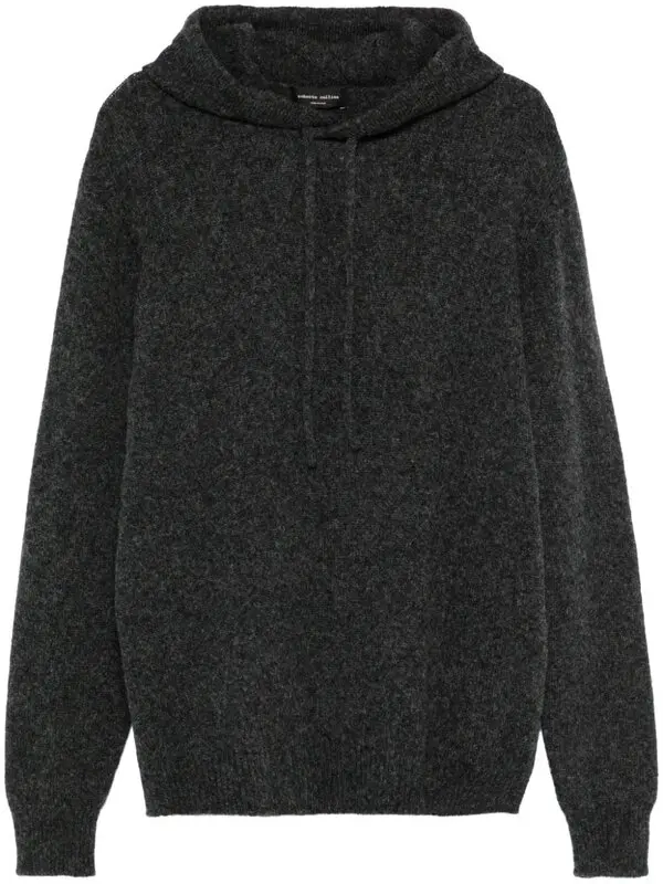 ROBERTO COLLINA Knitted Hoodie