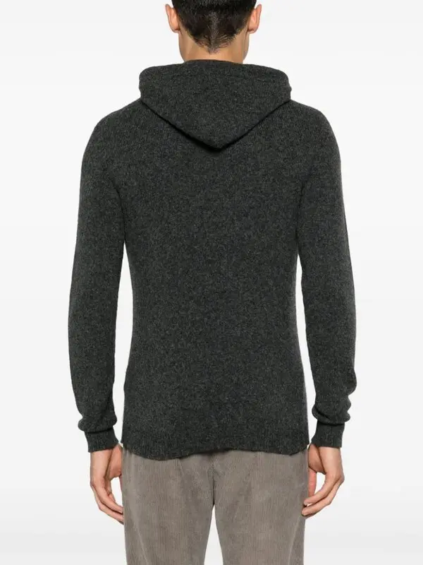 ROBERTO COLLINA Knitted Hoodie